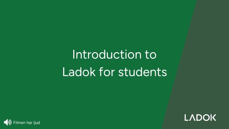 Introduction of Ladok for students
