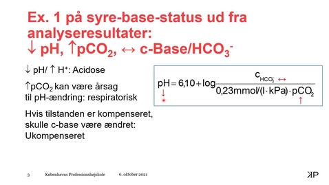 syre-base-forstyrrelser - KP video